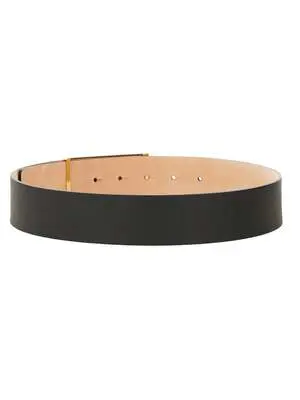 Victoria Beckham Jumbo Frame Belt - Black