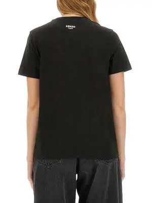 Kenzo Boke Flower Pin T-shirt - Black