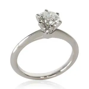 Tiffany & Co. 0.92 Ct Round Brilliant Diamond Engagement Ring