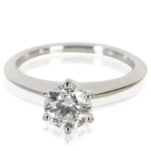 Tiffany & Co. 0.92 Ct Round Brilliant Diamond Engagement Ring - Platinum