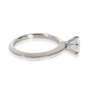 Tiffany & Co. 0.92 Ct Round Brilliant Diamond Engagement Ring