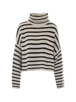 LISA YANG Zerlina Ashmere Turtle-neck Sweater - Multicolor