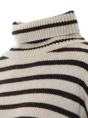 LISA YANG Zerlina Ashmere Turtle-neck Sweater - Multicolor