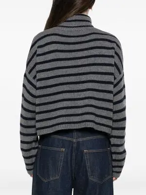 LISA YANG Zerlina Cashmere Turtle-neck Sweater - Multicolor