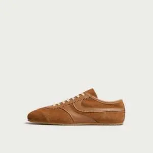 Dries Van Noten Suede Calf Leather Sneakers - Tan