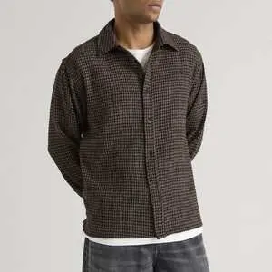 BEACH BRAINS Hold Micro Check Shirt
