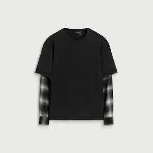 BEACH BRAINS Dead End Double Layer Shirt