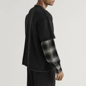 BEACH BRAINS Dead End Double Layer Shirt