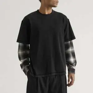 BEACH BRAINS Dead End Double Layer Shirt
