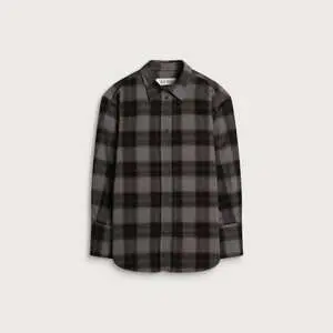 RÓHE Flannel Check Overshirt