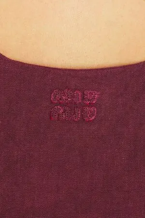 Miu Miu Lino Dress