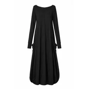 YOGI8APPAREL Dune Shadow Cloak Dress