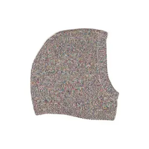GIGI KNITWEAR Neutrals Eero Balaclava Hat In Beige Lurex Beige