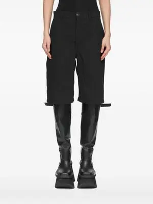 Rick Owens Wool Shorts - Multicolor