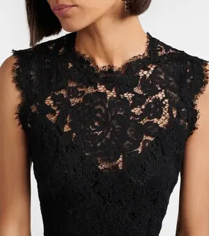 Dolce & Gabbana Lace Midi Dress