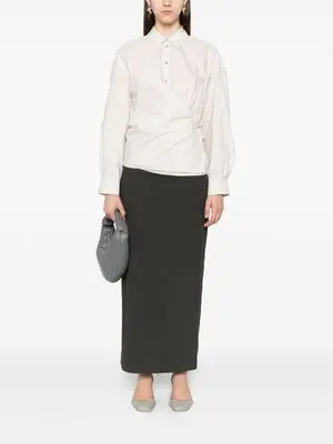 LEMAIRE Cotton And Silk Shirt - Multicolor