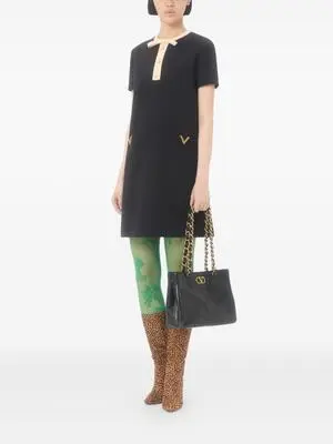 Valentino Garavani Wool And Silk Blend Dress