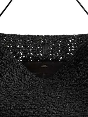 TOTEME Rafia Belted Tote Bag