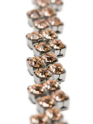 FORTE_FORTE Crystal Pendent Earrings