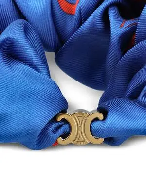 Celine Triomphe Scrunchie