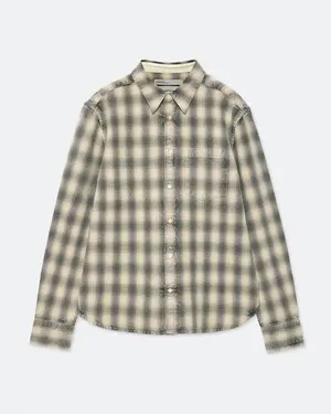 ALLSAINTS Bower Regular-fit Check Shirt - Grey