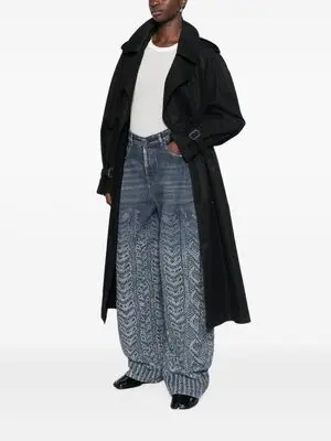 DIESEL® Wide-leg Denim Jeans - Multicolor