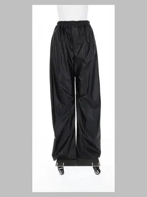 MAISON MARGIELA Pantalone Ampio In Ecopelle