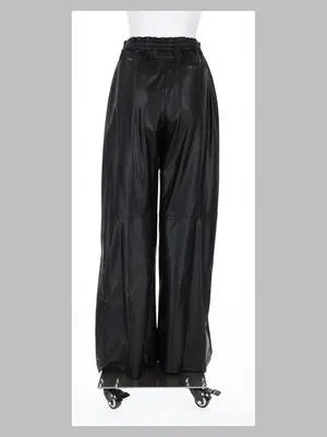 MAISON MARGIELA Pantalone Ampio In Ecopelle