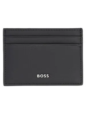 BOSS Portacarte "jace" Con Logo - Black