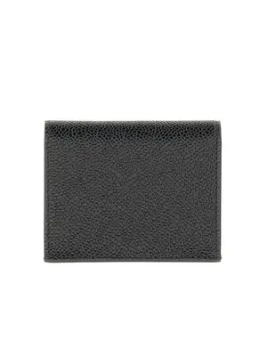Thom Browne Portacarte Pieghevole Con Logo