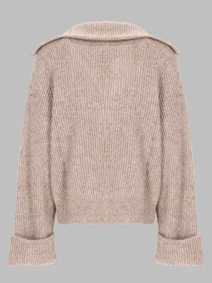 Brunello Cucinelli Cardigan In Cashmere A Coste