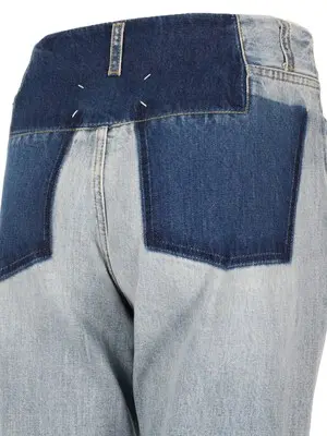 MAISON MARGIELA Jeans Con Dettagli A Contrasto
