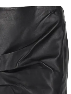 Isabel Marant Étoile Minigonna "agnes" In Pelle