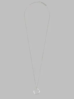 MAISON MARGIELA Collana Con Pendente Anello Logato