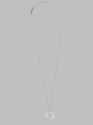 MAISON MARGIELA Collana Con Pendente Anello Logato