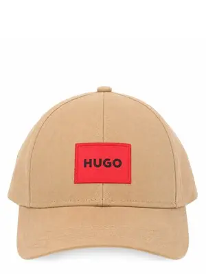 Hugo Cappello Da Baseball Con Logo - Beige