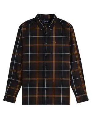 Fred Perry Camicia In Cotone - Brown