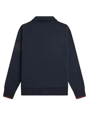 Fred Perry Felpa Con Logo E Zip