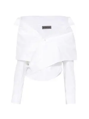 Balenciaga Balenciaga Women Cotton Shirt Multicolor