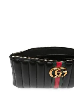 Gucci Gg Marmont Leather Pouch