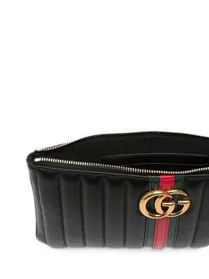 Gucci Gg Marmont Leather Pouch - Multicolor