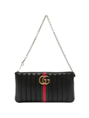 Gucci Gg Marmont Leather Pouch - Multicolor