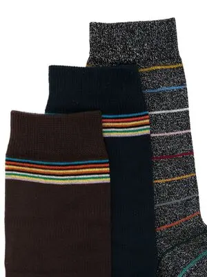 Paul Smith Spots Socks 3pack - Multicolor