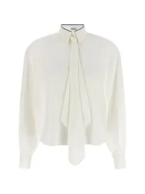 Brunello Cucinelli Silk Shirt - Multicolor