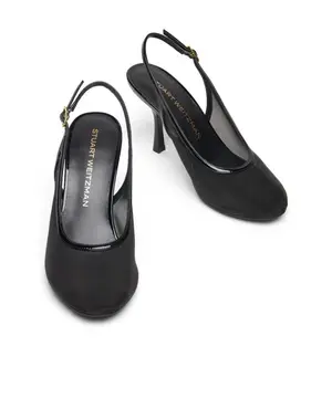 STUART WEITZMAN Bareitall Slingback 85 - Black
