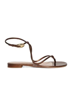 GIANVITO ROSSI Mamba Thong Strap Sandals
