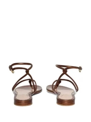 GIANVITO ROSSI Mamba Thong Strap Sandals