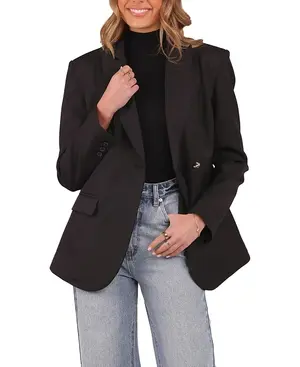 PETAL AND PUP Danity Blazer - Black