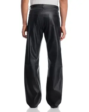 MAISON MARGIELA Straight Fit Coated Jeans