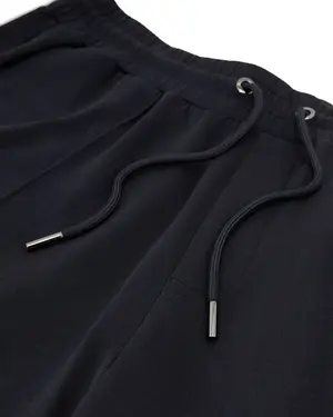 REISS Form Straight Fit Drawstring Jogger Pants - Navy